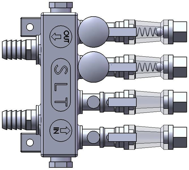 Liquid cooling coupler