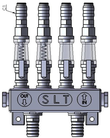 Liquid cooling coupler